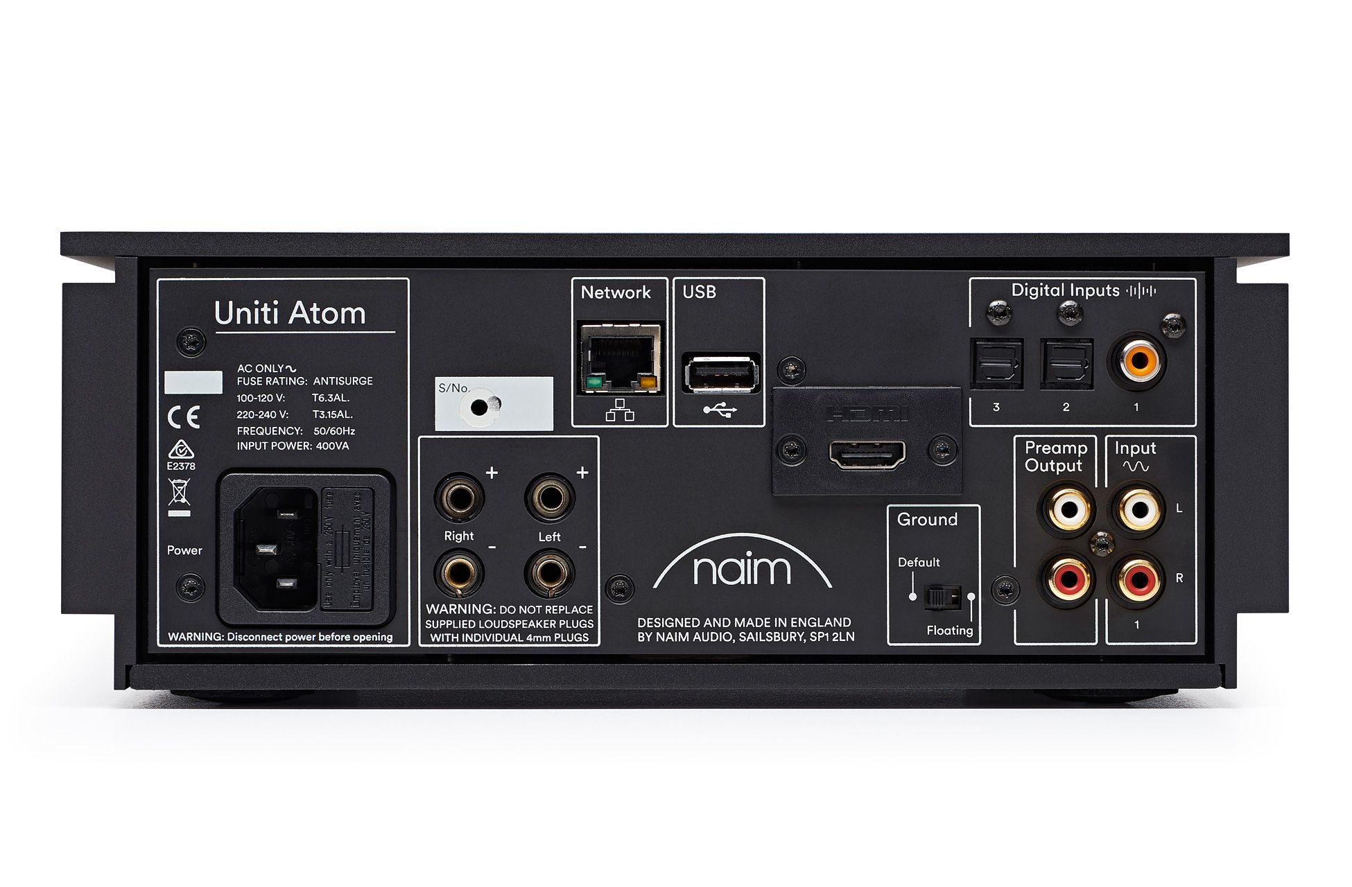 Naim Uniti Atom | Music Server | BOLLOstore